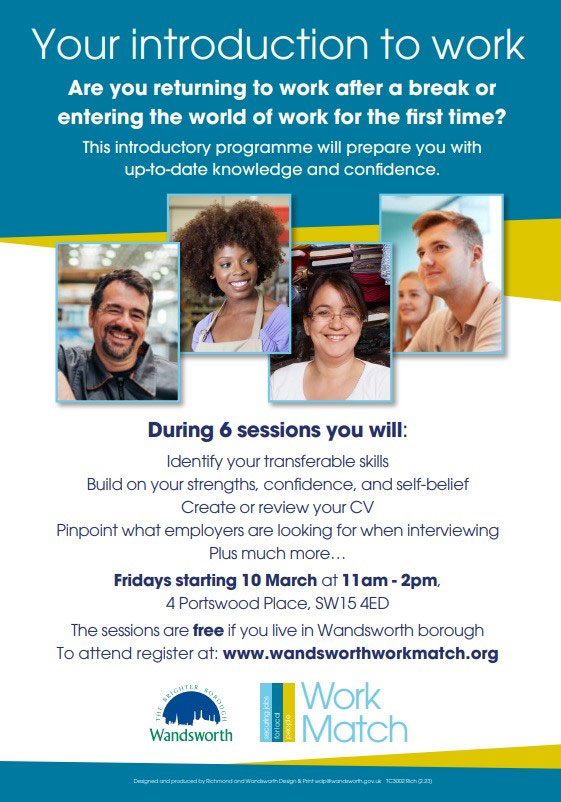 Your introduction to work